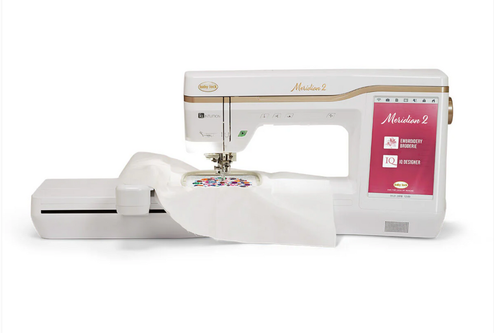 Baby Lock Meridian 2 Embroidery Machine – Sew It Online
