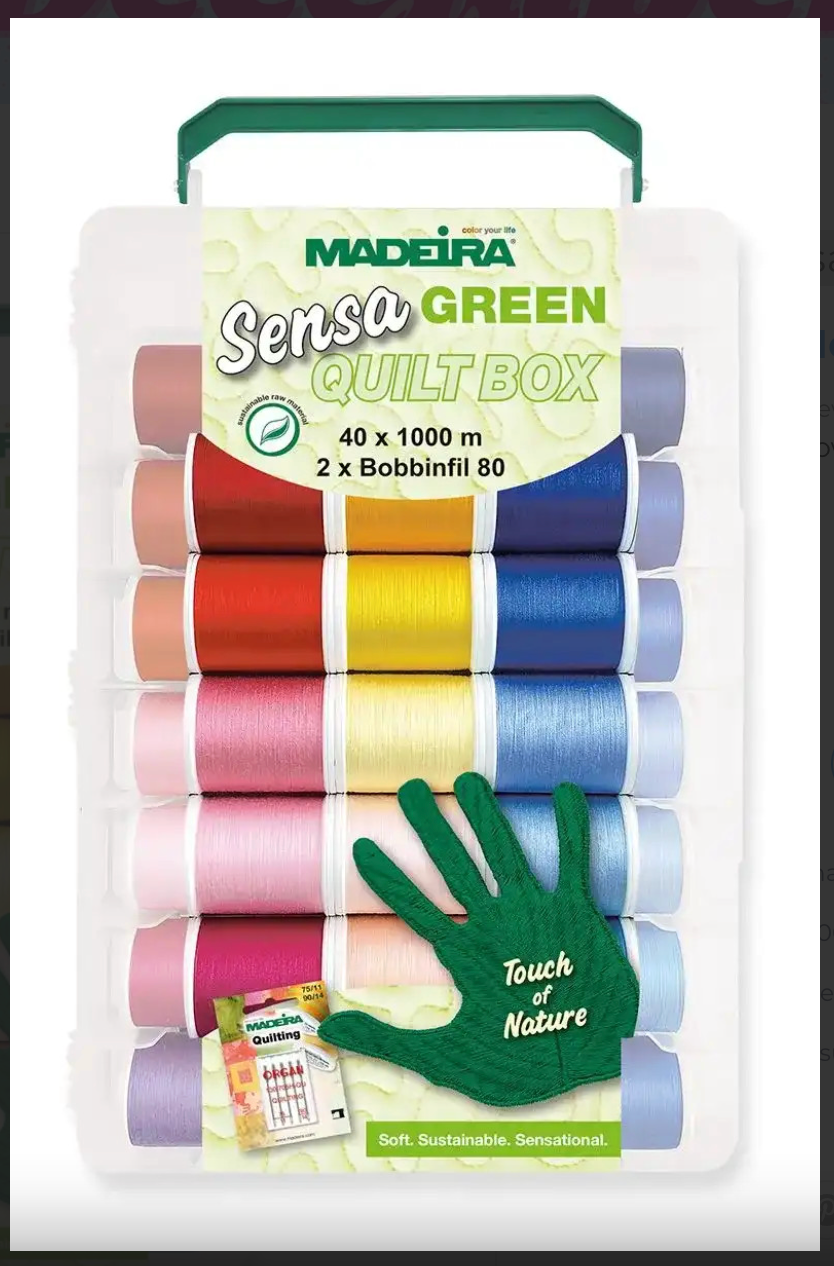 Madeira Sensa Green Quilt Box 8050 – Sew It Online