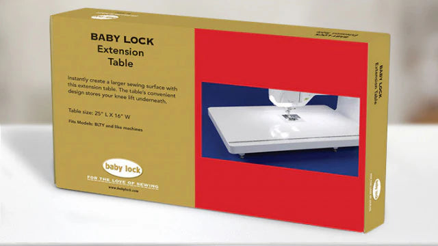 Baby Lock Brilliant Extension Table — Sew It Online